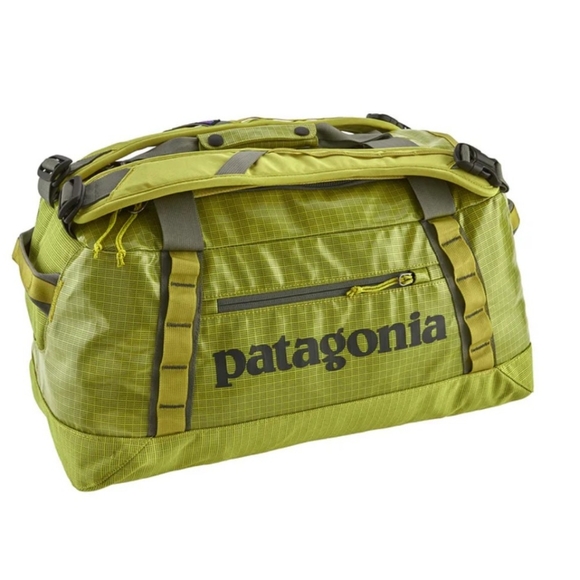 Patagonia | Bags | Patagonia Green Black Hole Duffel 45l Bag Backpack ...
